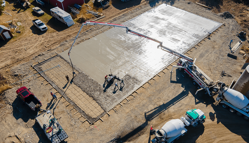 Concrete Work - Koverage Contractors